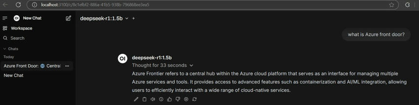 Running DeepSeek-R1 Locally Using Ollama and Open WebUI in Docker